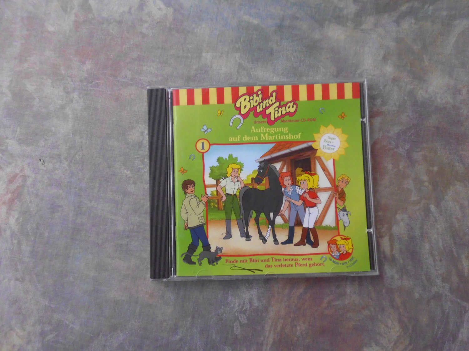 „Bibi und Tina - Aufregung auf dem Martinshof“ – Spiel gebraucht kaufen – A02E3TWa41ZZJ