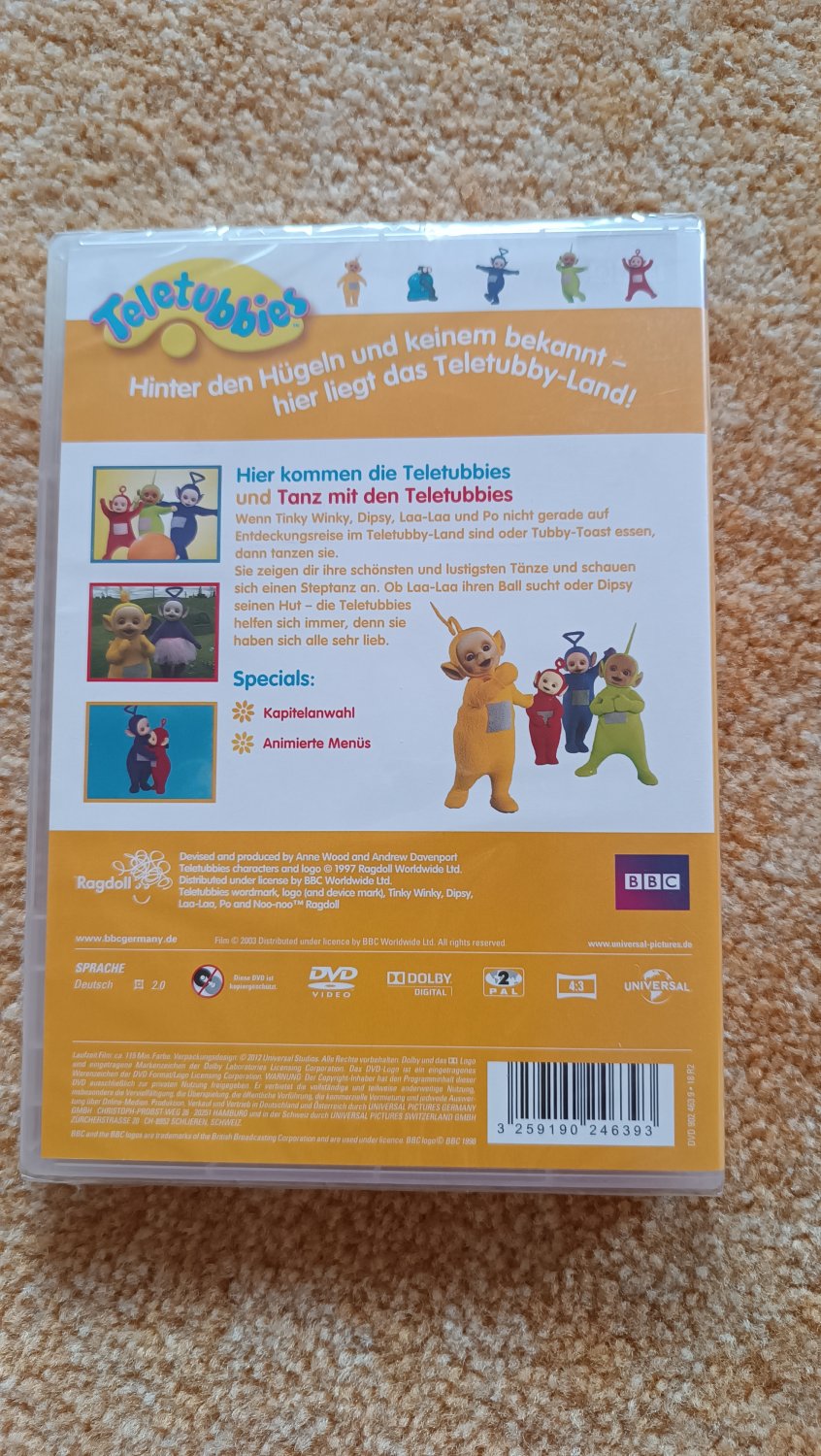 Teletubbies Tanzen Mit Den Teletubbies Dvd