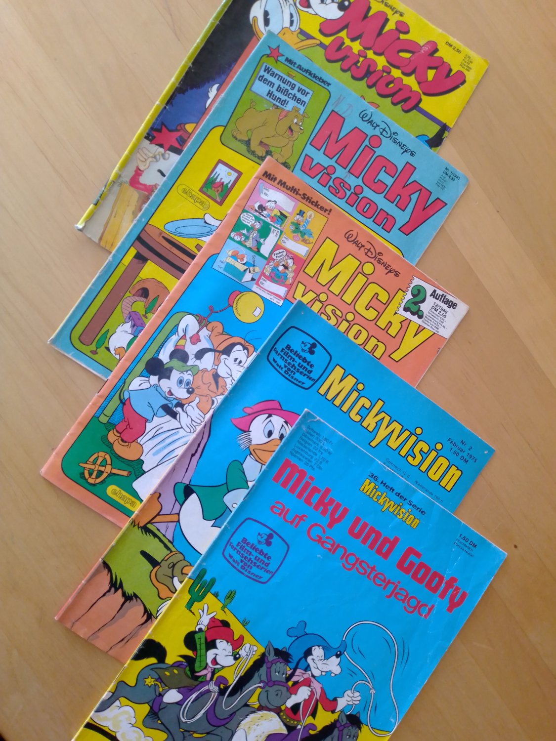 „Micky Vision Mickyvision und Micky und Goofy auf …“ (Walt Disney ...