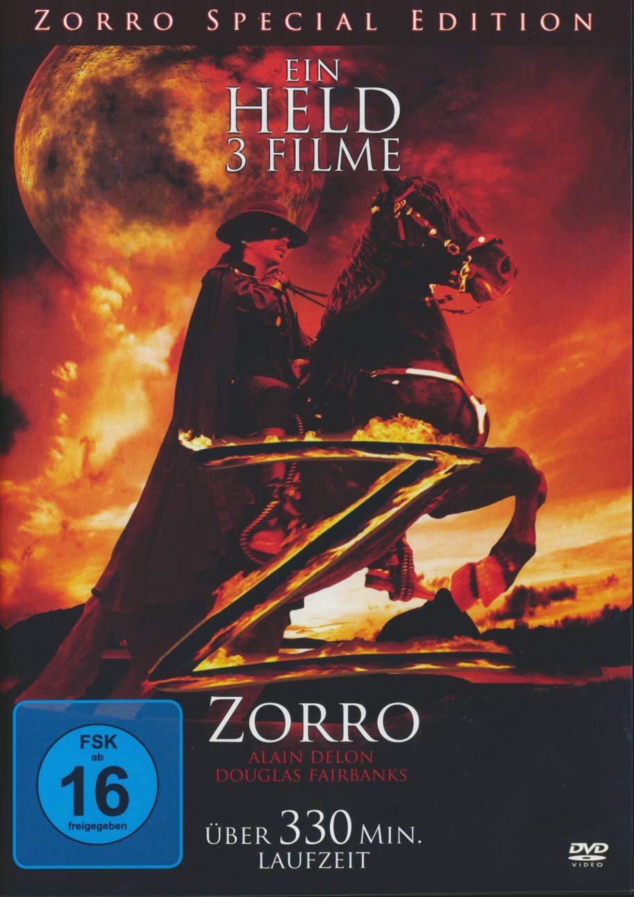 „Zorro Special Edition - Ein Held 3 Filme“ – Film gebraucht kaufen ...