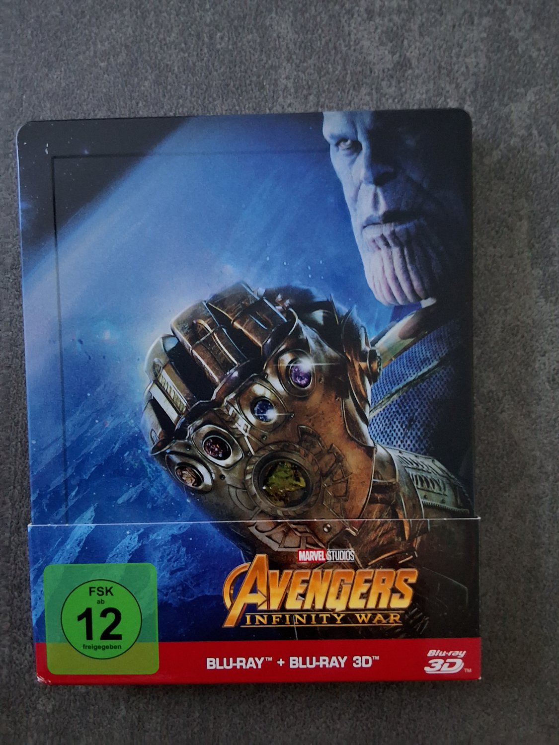 Avengers" - Infinity war Marvel Steelbook 3D und 2D Blu Ray“ – Film ...