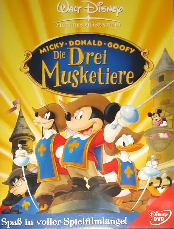 „Walt Disney - Die drei Musketiere“ – Film gebraucht kaufen – A02Hj1bd11ZZR