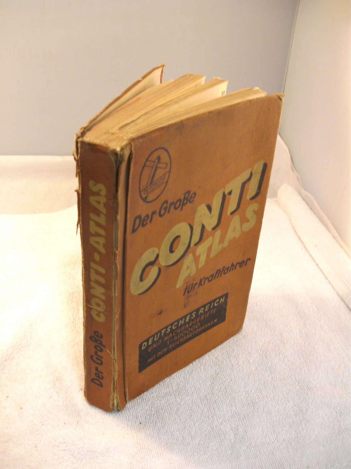 „Der Große Conti Atlas für Kraftfahrer“ – Buch antiquarisch kaufen – A02GQtZX01ZZI