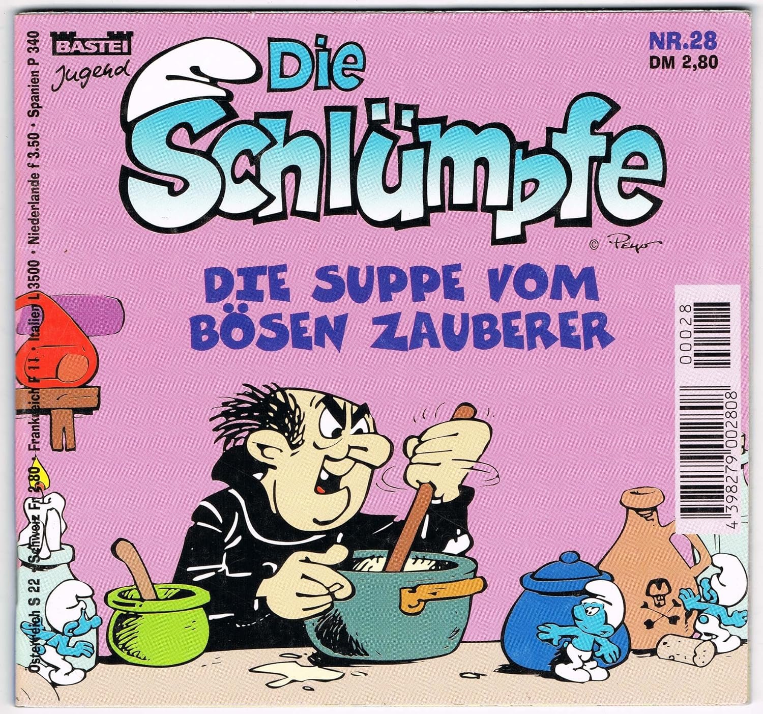 „Die Schlümpfe, Die Suppe vom bösen Zauberer“ – Bücher gebraucht ...