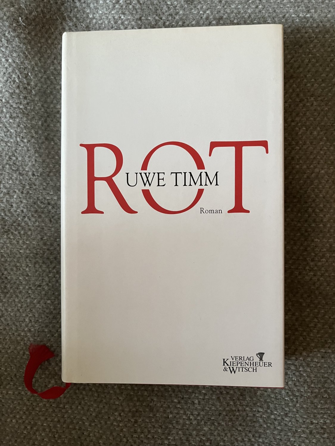 ISBN 346203023X "Rot – Roman" – signierte Erstausgabe kaufen