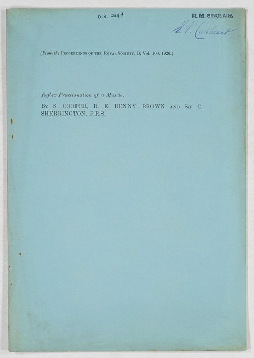 „Cooper, Sybil & Denny-Brown“ – Bücher gebraucht, antiquarisch & neu kaufen