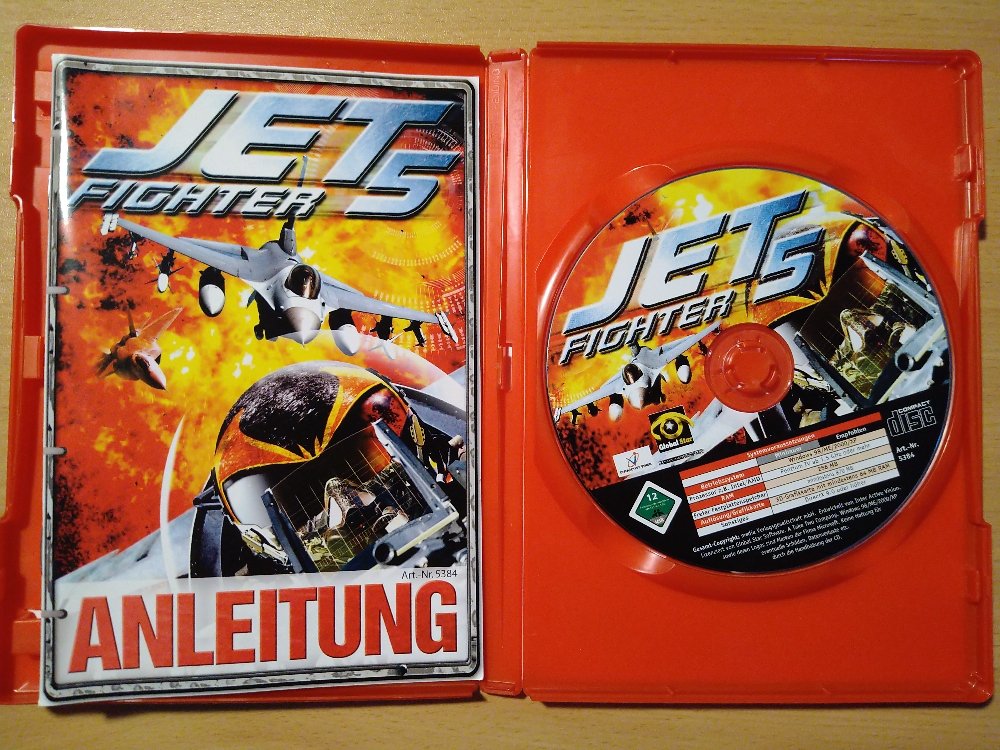 „Jet Fighter 5 PC CD ROM Spiel Action 16 Piloten im …“ – Spiel ...