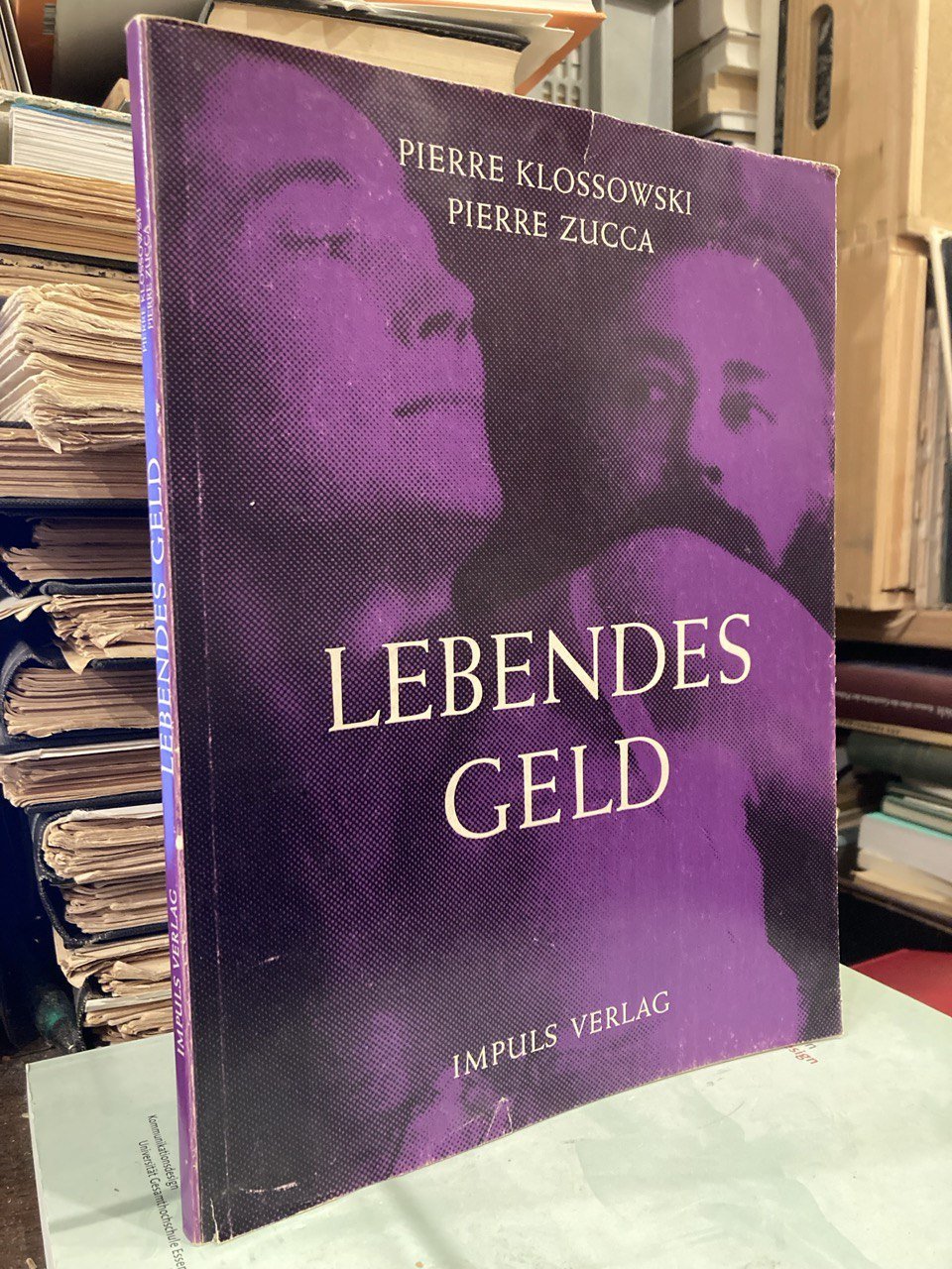 „Pierre Klossowski Pierre Zucca“ – Bücher Erstausgabe kaufen