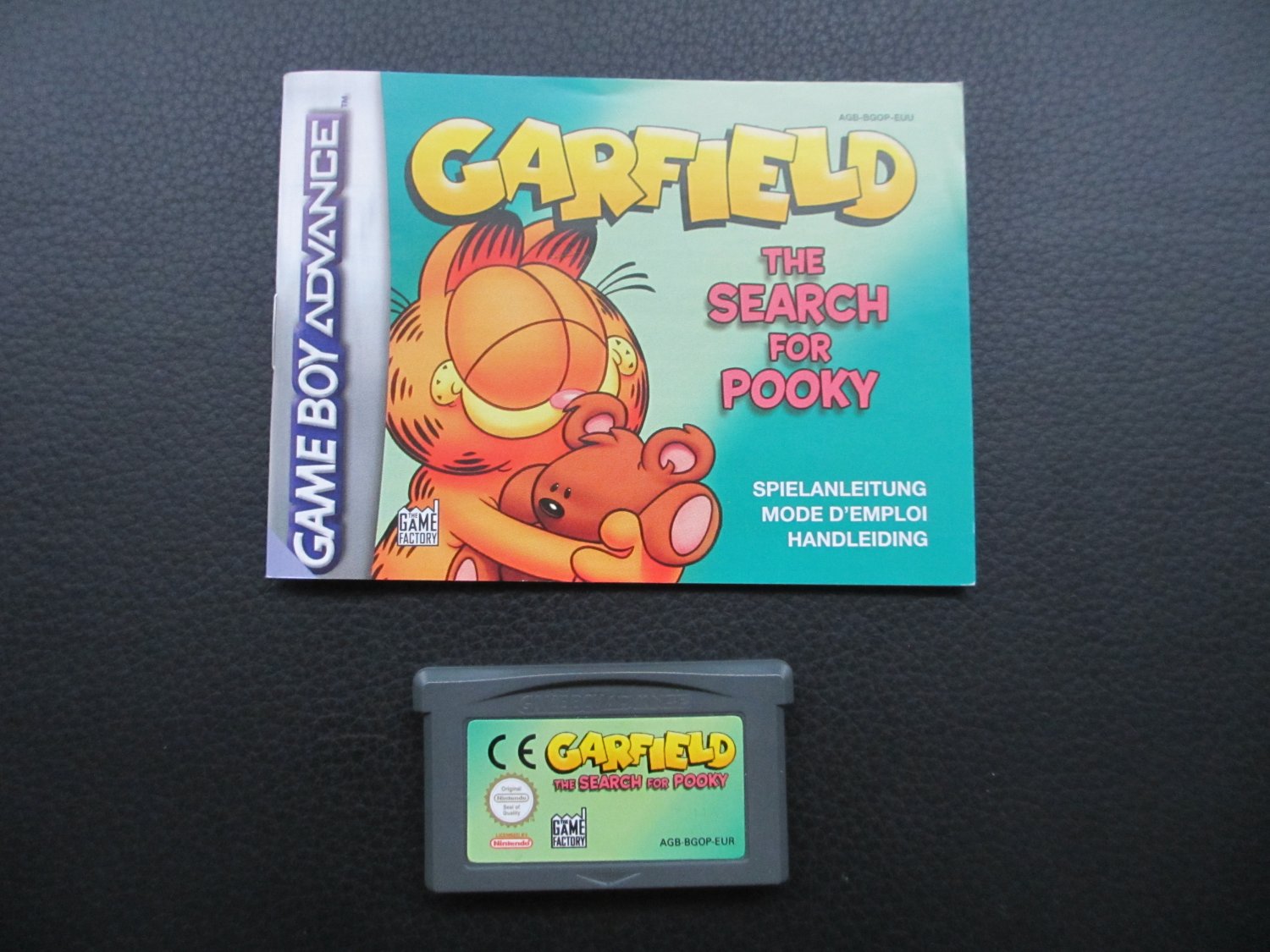 „Garfield The search for Pooky“ – Spiel gebraucht kaufen – A02E4ZlX41ZZO