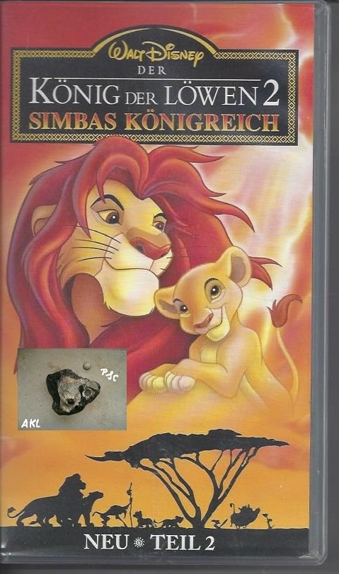 „Der König der Löwen 2, Simbas Königreich, Walt Disney, VHS“ – Film gebraucht kaufen – A02I7Tfv11ZZg