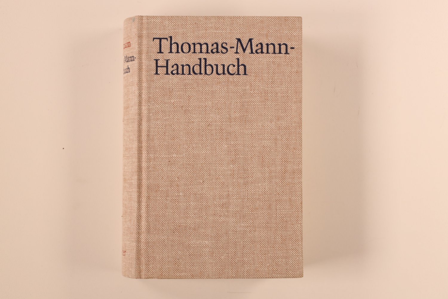 „THOMAS-MANN-HANDBUCH.“ (Hrsg.]: Koopmann, Helmut) – Buch gebraucht ...