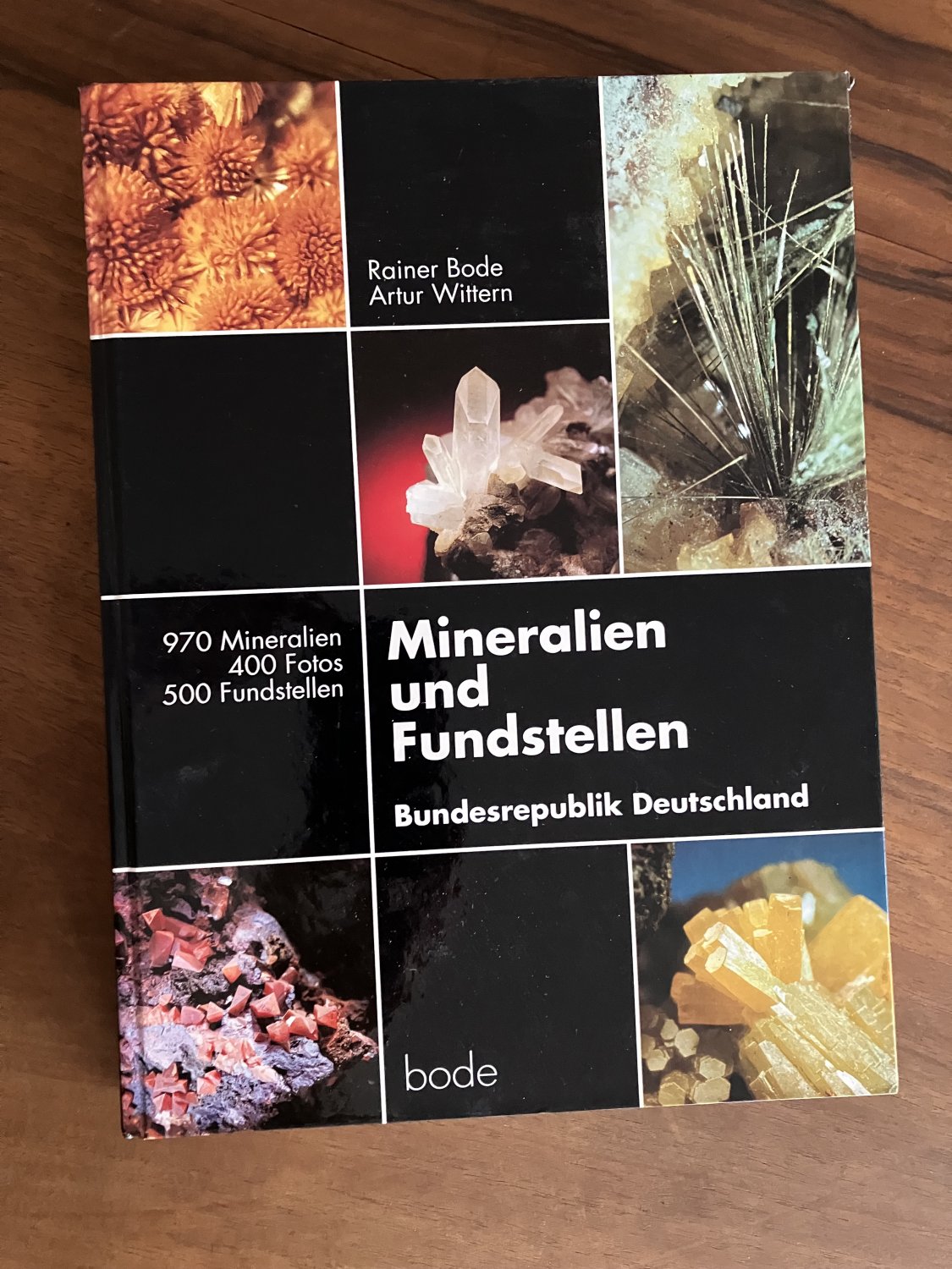 „Bode, Rainer; Wittern, Mineralien und Fundstellen Mineralien und ...