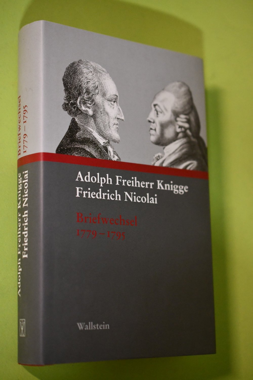 „Briefwechsel : 1779 - 1795 ; mit einer Auswahl und dem …“ (Knigge ...