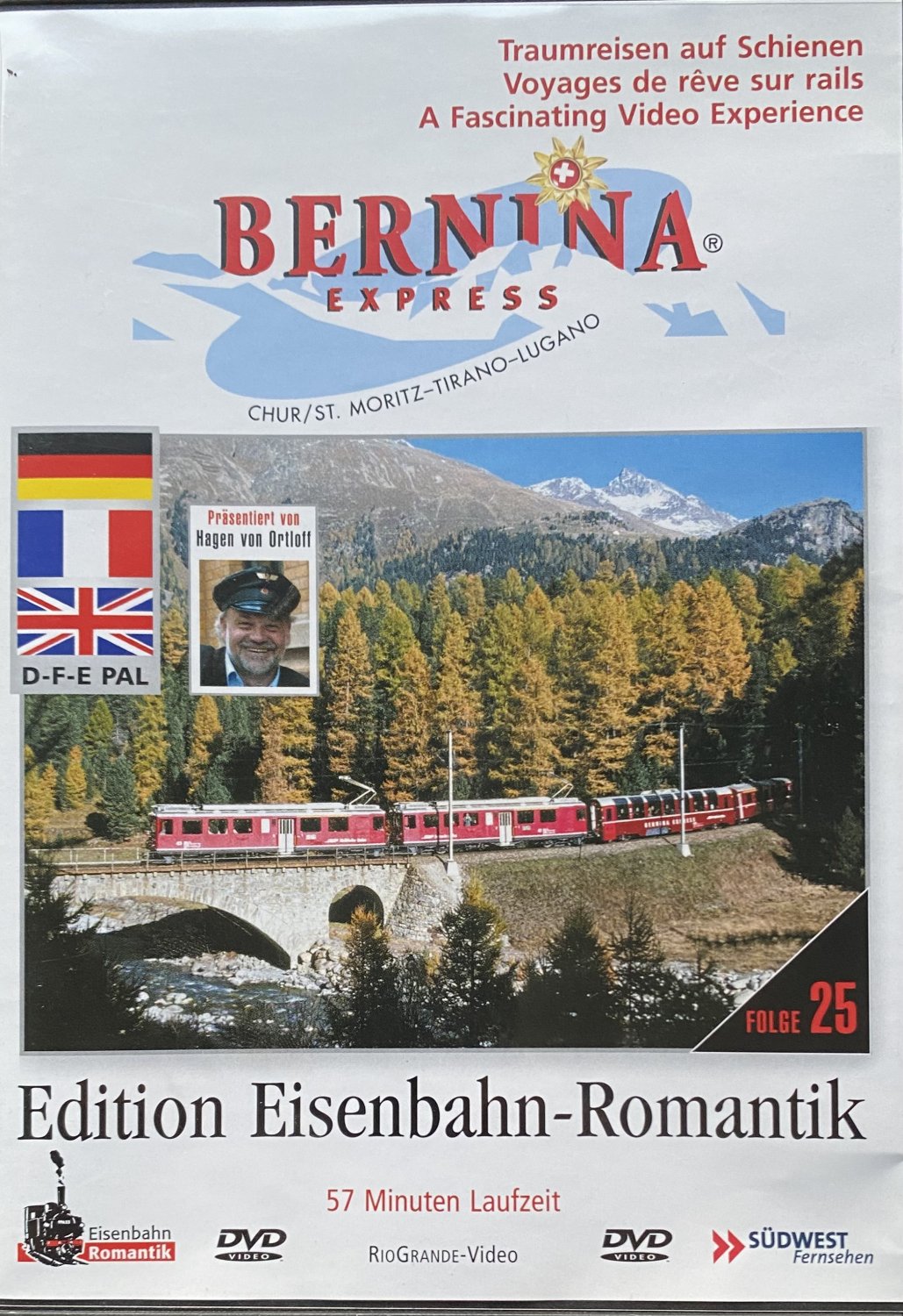 „Bernina Express – Edition Eisenbahn-Romantik Folge 25“ – Film ...