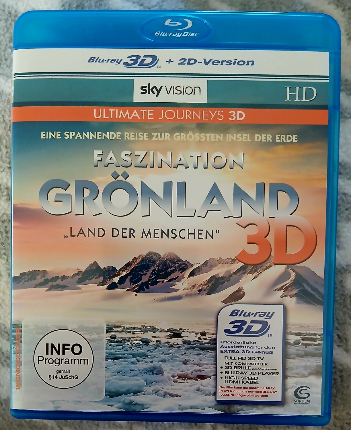 „Faszination Grönland - Land der Menschen 3D - …“ – Film gebraucht kaufen – A02I7Ml311ZZF