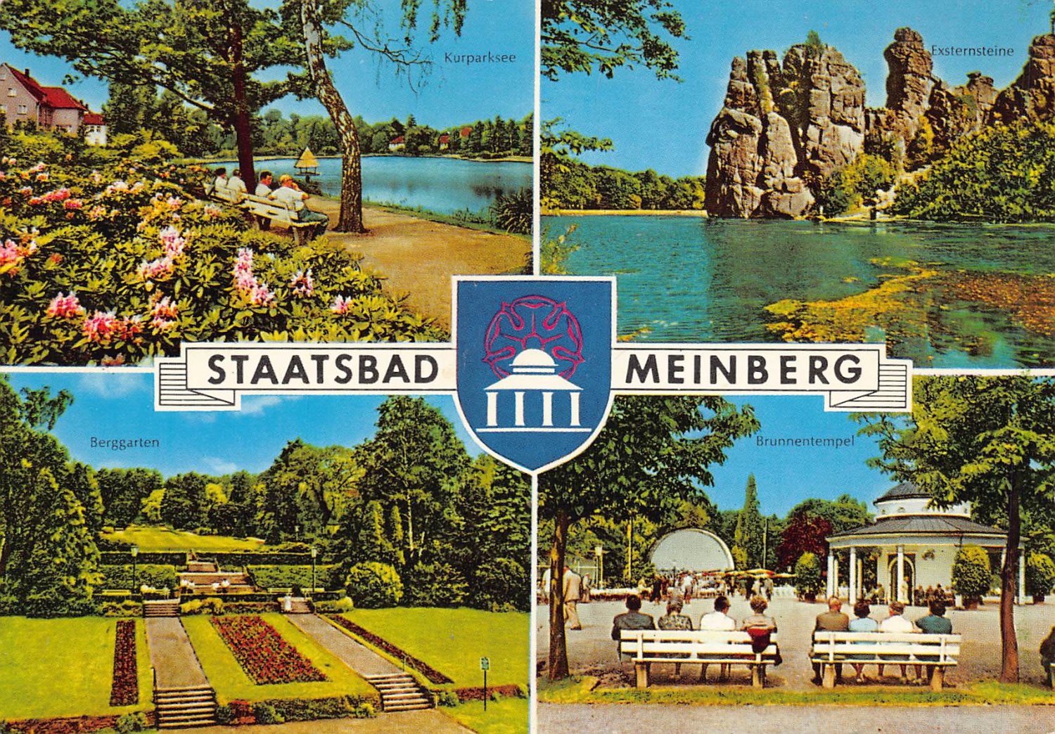 „Staatsbad Meinberg – Mehrbildkarte mit Kurpark, …“ – Buch gebraucht kaufen – A02JqhgS01ZZT