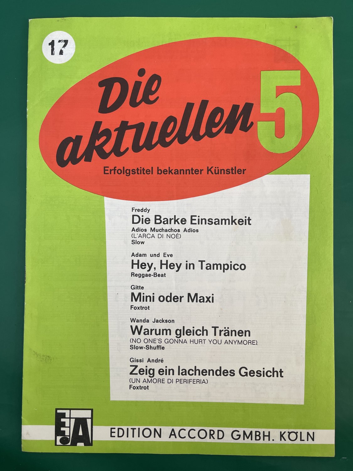 „Die aktuellen 5 Erfolgstitel bekannter Künstler: Die Barke …“ – Buch gebraucht kaufen ...