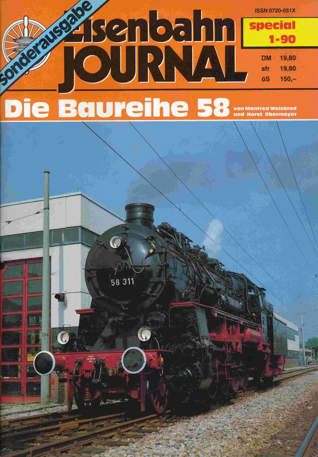 „Eisenbahn-Journal Special Heft 1/90 Die Baureihe 58.“ – Bücher ...