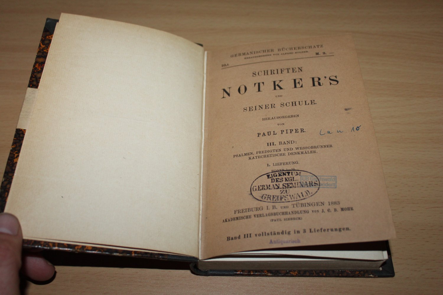 „Die Schriften Notkers und seiner Schule“ – Bücher gebraucht ...