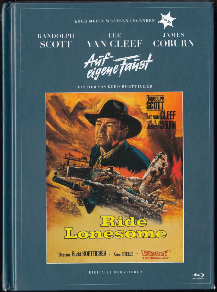 „Auf eigene Faust Blu-Ray Mediabook - RAR!“ (Bud Boetticher) – Film ...