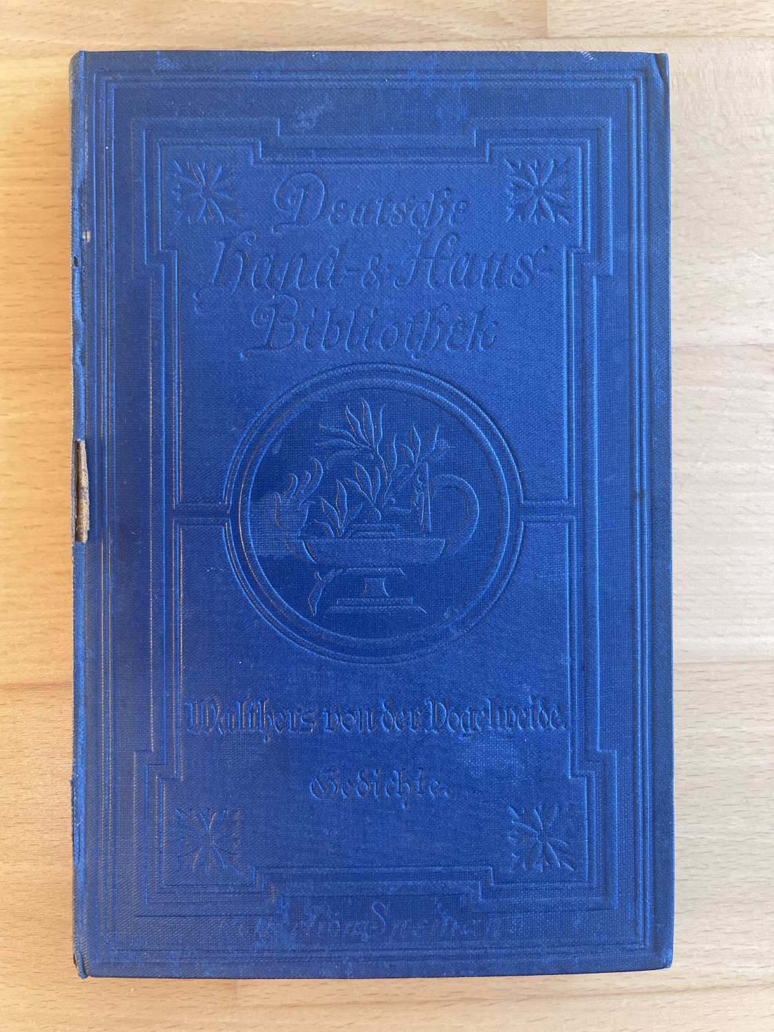 „Gedichte. Uebersetzt und erläutert von Bruno Obermann.“ (Walter von ...