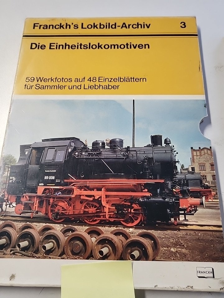 „Franckh's Lokbild- Archiv Die Einheitslokomotiven auf 48 ...