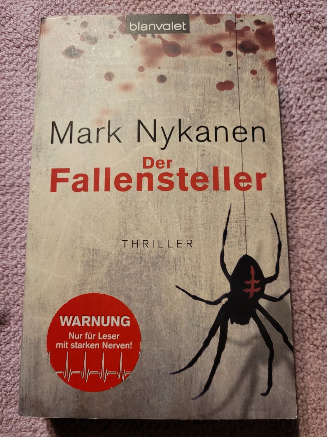„Nykanen, Mark und Fred Kinzel, Der Fallensteller Thriller“ – Bücher ...