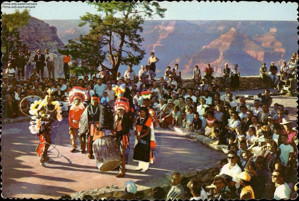 „Grand Canyon National Park, Arizona, Hopi Indianer Tänzer“ – Buch ...