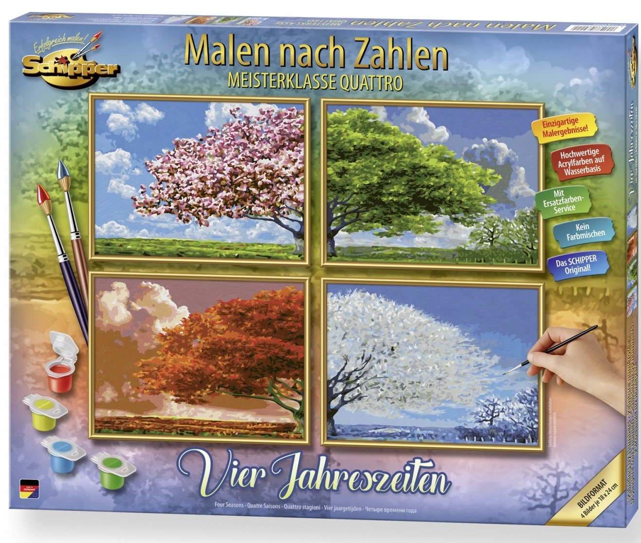 „Schipper 609340902 - Malen nach Zahlen, Vier Jahreszeiten, …“ – Spiel neu kaufen – A02E4X8141ZZH