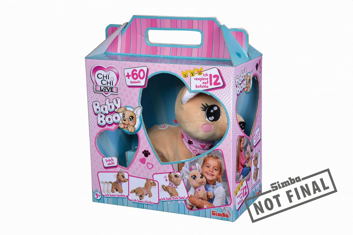 „Simba 105893500 - Chi Chi Love, Baby Boo, Pluesch-Hund mit …“ – Spiel ...