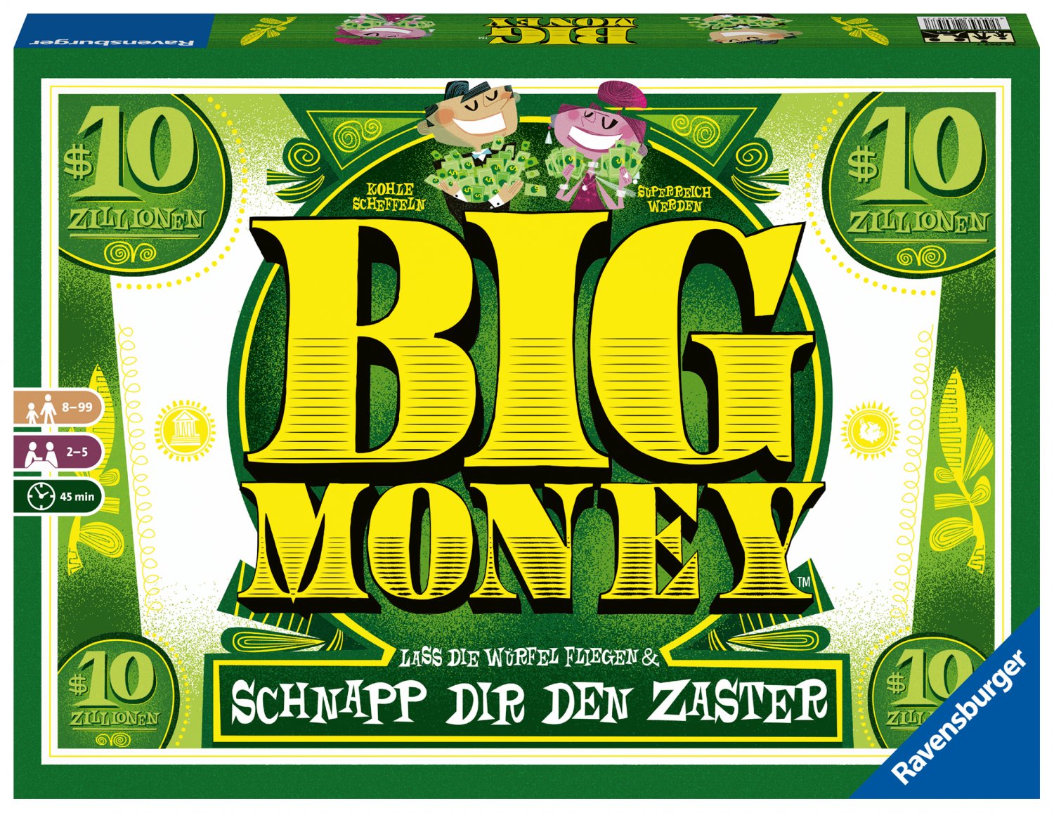 „Big Money Lass die Würfel fliegen & schnapp dir den Zaster“ – Spiele ...