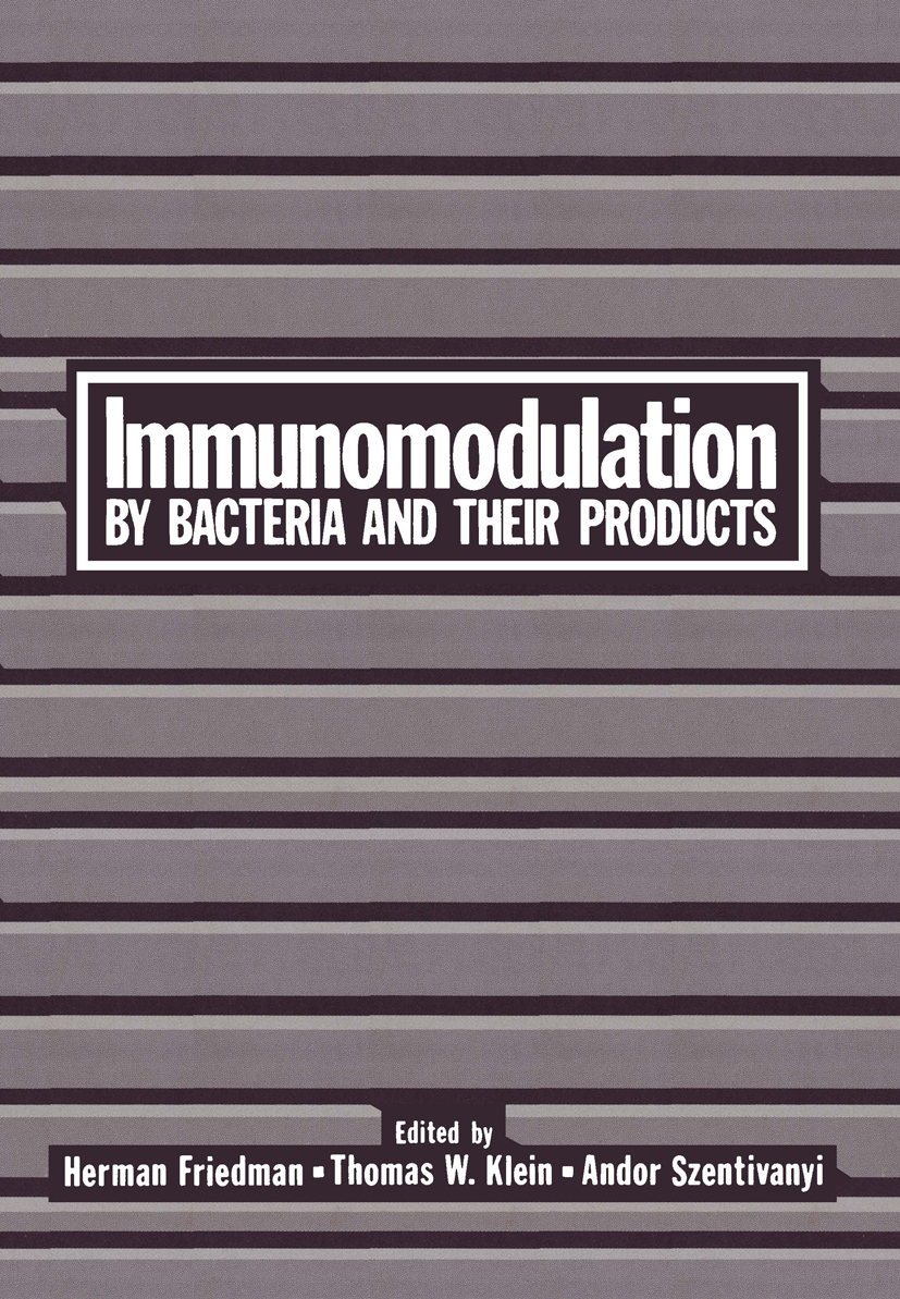 „Immunomodulation by Bacteria and Their Products.“ – Bücher gebraucht ...
