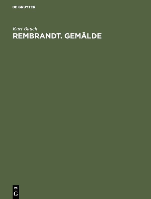 „Rembrandt-Gemälde“ – Bücher gebraucht, antiquarisch & neu kaufen