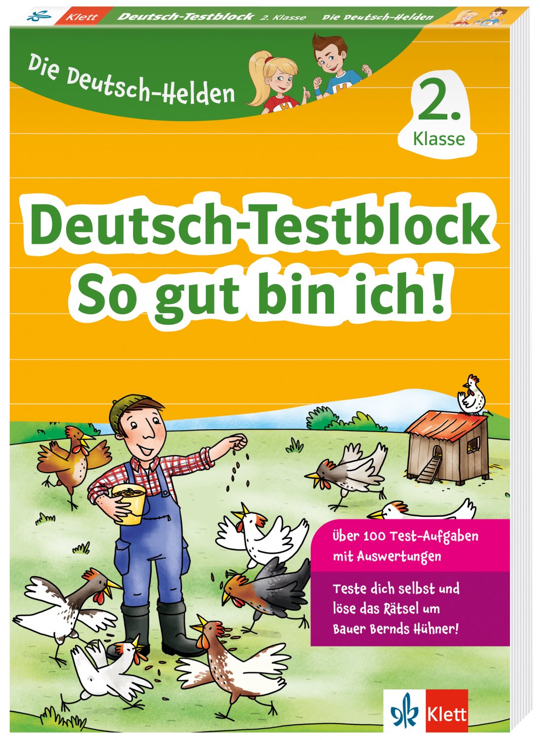 „Klett Die Deutsch-Helden: Deutsch-Testblock So gut bin ich!“ – Buch ...