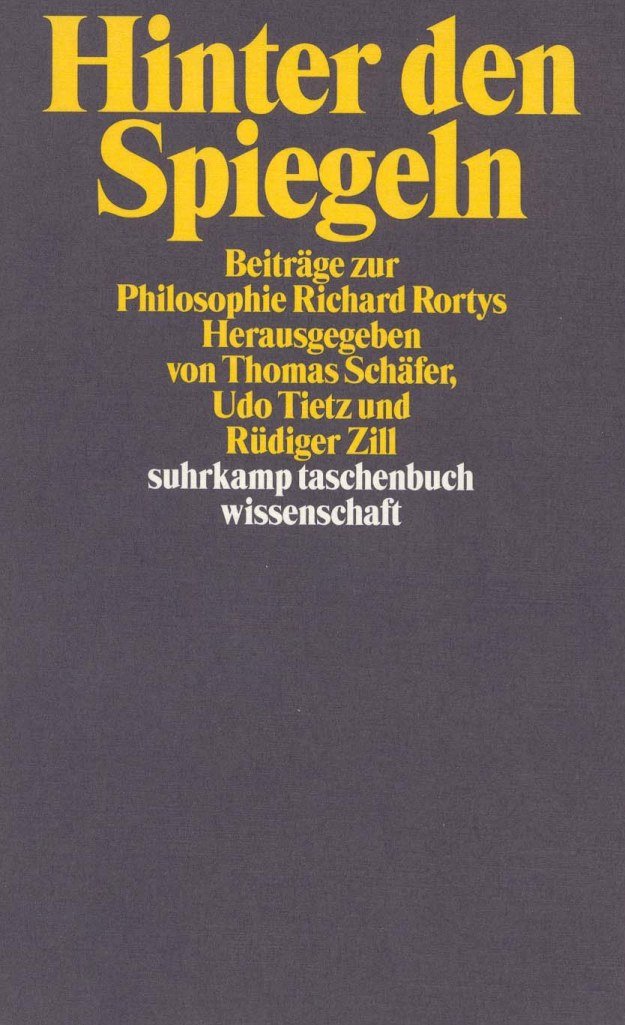 „Hinter den Spiegeln : Beiträge zur Philosophie Richard …“ – Bücher ...