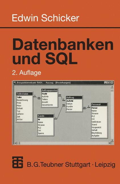 ISBN 3519129914 "Datenbanken und SQL – Eine praxisorientierte ...
