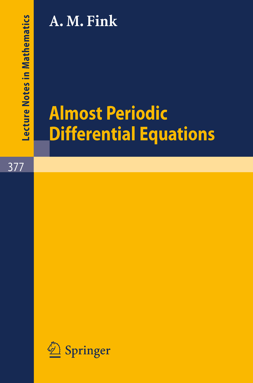 ISBN 3540067299 "Almost Periodic Differential Equations" – gebraucht ...