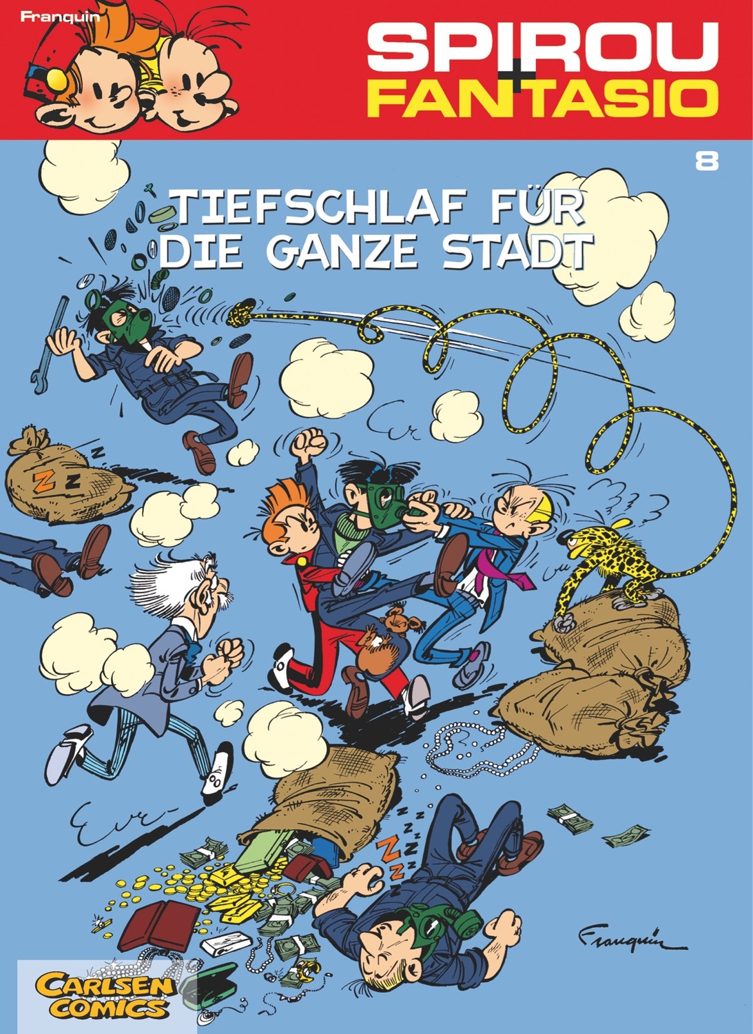 „André Franquin, Tiefschlaf für die ganze Stadt“ – Bücher gebraucht ...