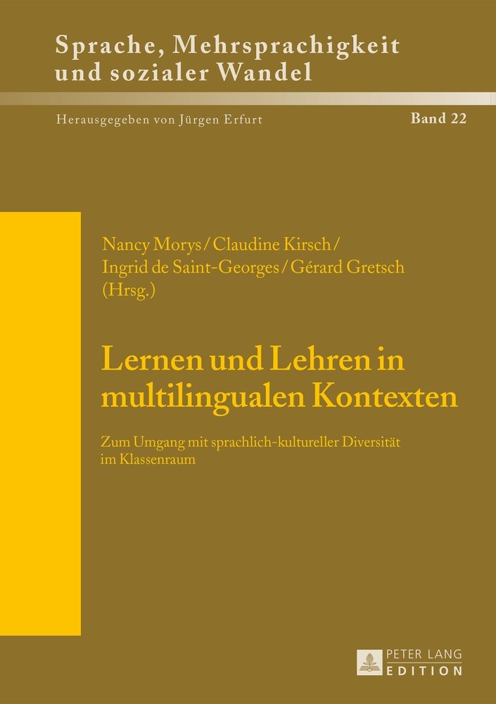 ISBN 9783631653746 "Lernen und Lehren in multilingualen Kontexten – Zum ...