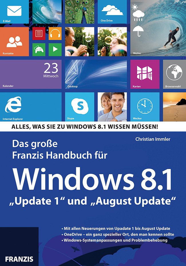 „Das große Franzis-Handbuch für Windows 8“ – Bücher gebraucht ...