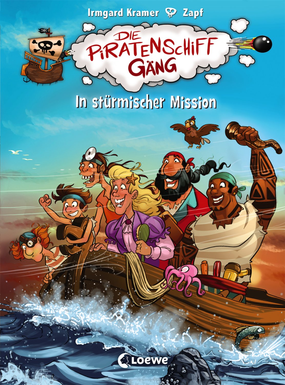„Die Piratenschiffgäng 3 - In stürmischer Mission“ (Irmgard Kramer ...