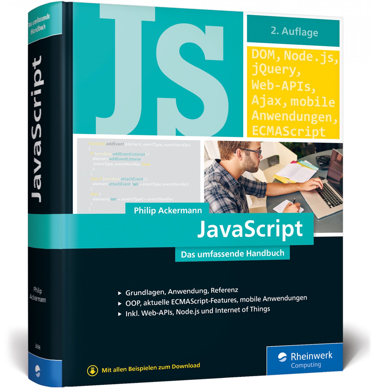 „JavaScript : Das umfassende Handbuch.“ (Philip Ackermann) – Buch gebraucht kaufen – A02Lveca01ZZJ