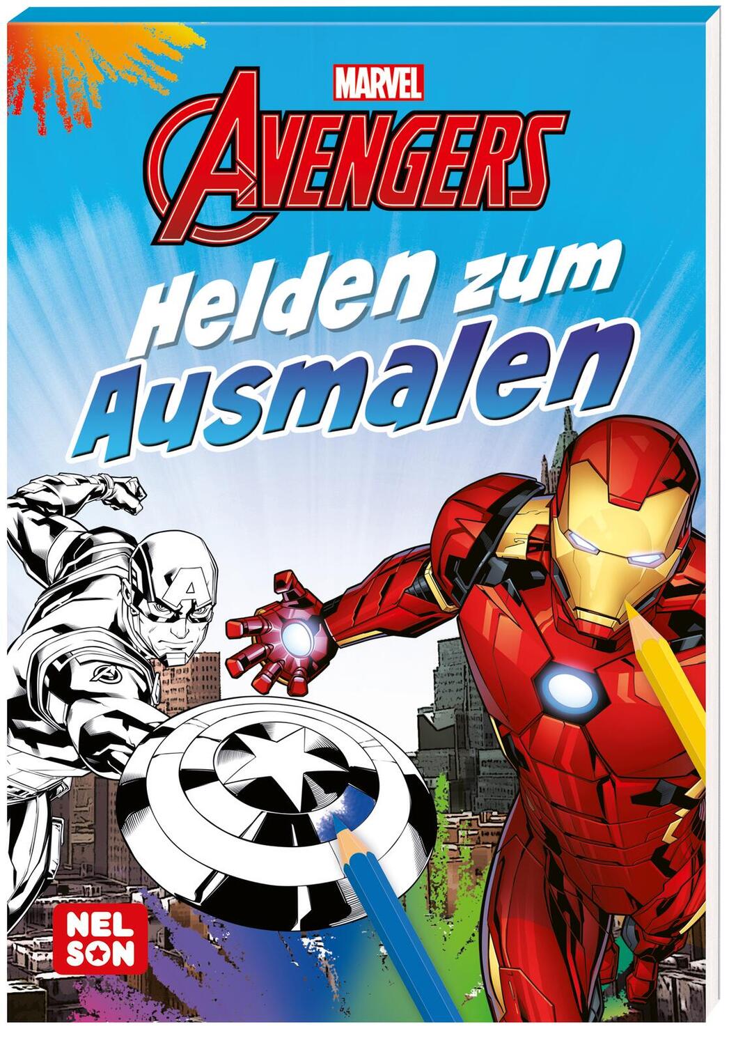 ISBN 9783845122342 "Marvel Avengers: Helden zum Ausmalen" – gebraucht ...