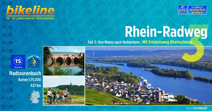 ISBN 385000449X "Rhein-Radweg Teil 3 - Von Mainz nach Rotterdam. Mit Erlebnisweg Rheinschiene. 1 ...