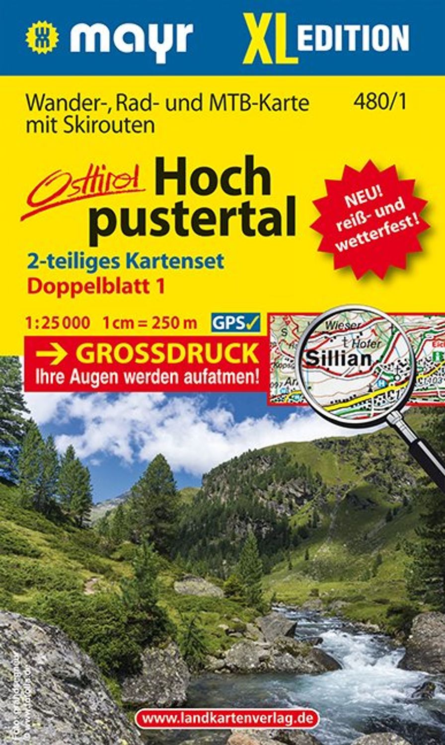 ISBN 9783850266208 "Mayr Wanderkarte Hochpustertal XL (2-Karten-Set) 1: ...