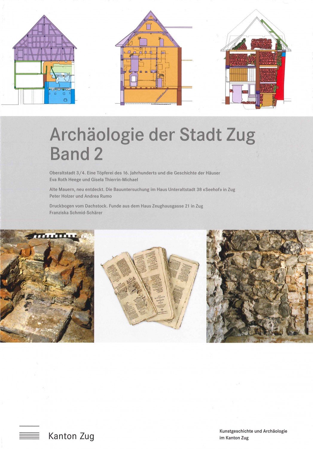 „Archäologie der Stadt Zug Band 2 Oberaltstadt 3/ Eine Töpferei des ...
